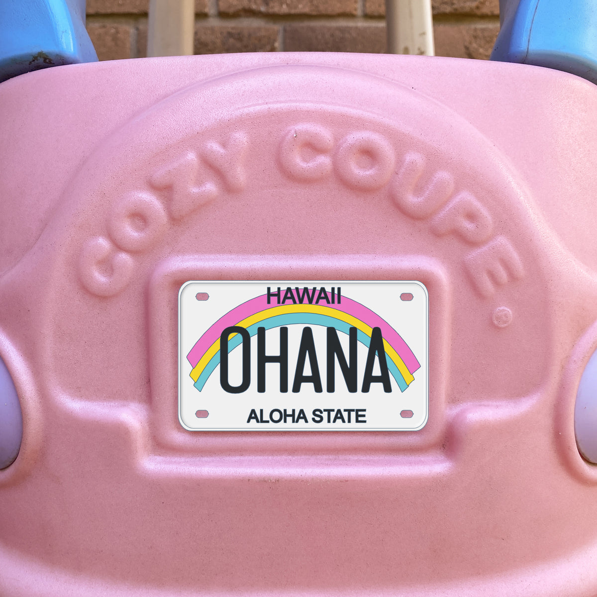 Hawaii Cozy Coupe License Plate – YGK3D